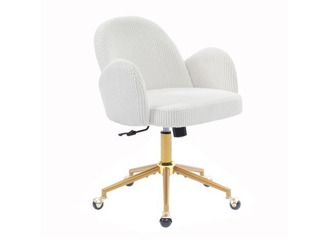 Click here for Home Office Chair with Petal Backrest  Corduroy Up... prices