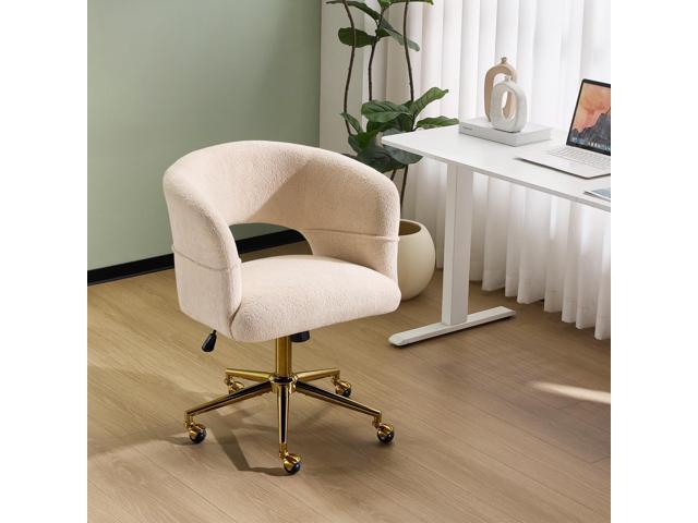 Click here for VINGLI Modern Curved Office & Vanity Desk Chair  C... prices