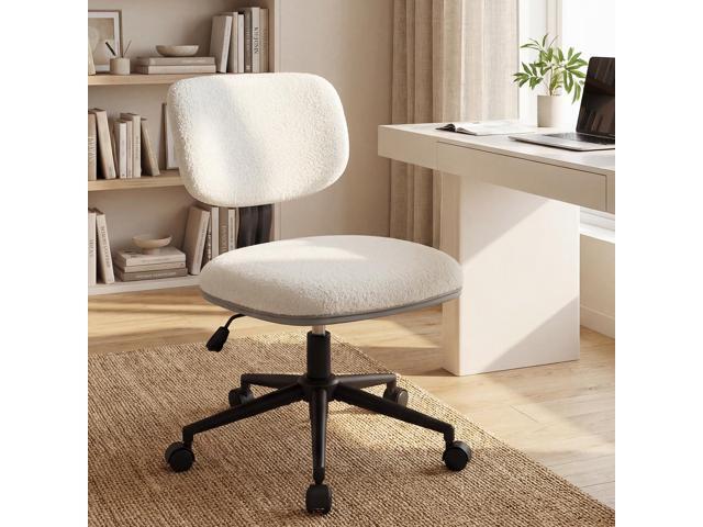 Click here for Home Office Chair No Arms with Wheels  20.1 Wide A... prices