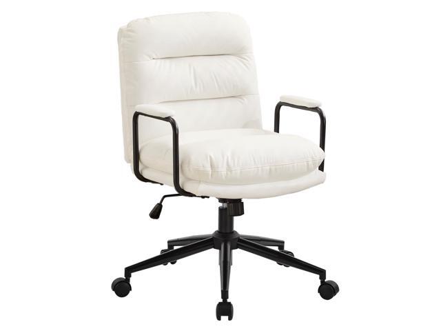 Click here for Furniliving Leather Home Desk Chair  Comfortable E... prices