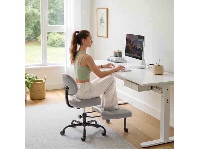 Click here for Furmax Ergonomic Criss Cross Legged Office Chair w... prices