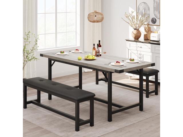 Click here for 3-Piece Dining Table Set for 4-6 People  Extendabl... prices