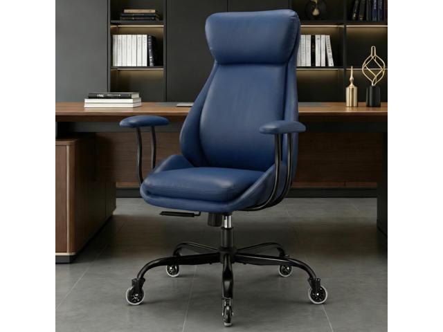 Click here for Office Chair  Leather Desk Chair with Rubber Wheel... prices