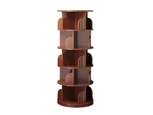 Click here for 5 Tier Rotating Bookshelf Tower  360° Revolving Bo... prices