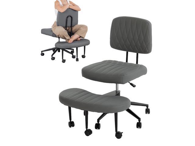 Click here for Ergonomic Cross Legged Office Chair with Wheels  W... prices