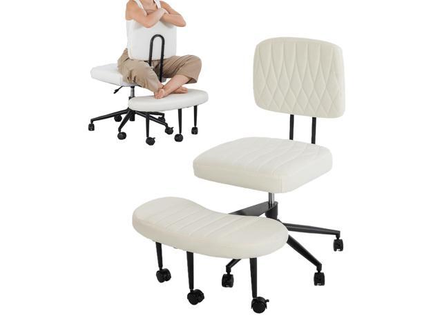 Click here for Ergonomic Cross Legged Office Chair with Wheels  W... prices