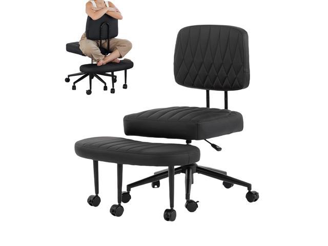 Click here for Ergonomic Cross Legged Office Chair with Wheels  W... prices