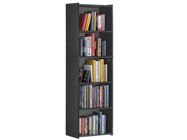 Click here for 5-Tier Narrow Bookcase for Small Spaces  Freestand... prices