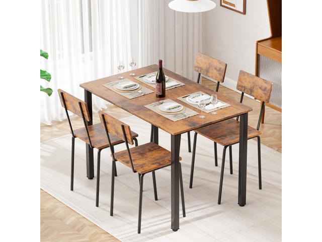 Click here for Kitchen Dining Table Set for 4  5-Piece Kitchen Ta... prices