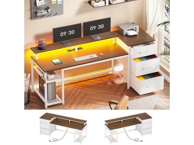 Click here for SEDETA 59 Office Desk with Drawers  Reversible Com... prices