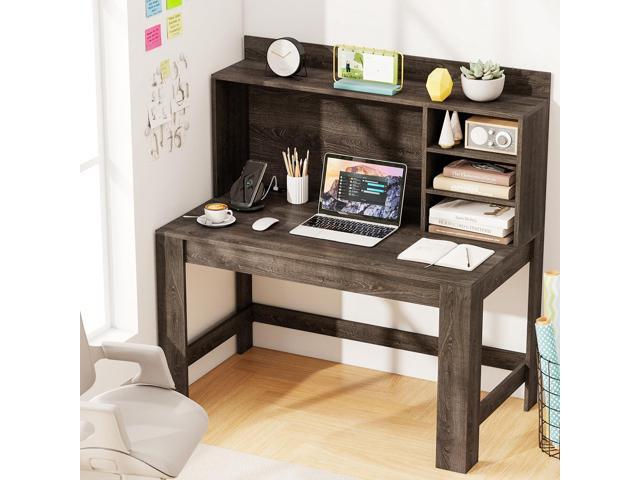 Click here for Tangkula Computer Desk with Hutch & Charging Stati... prices
