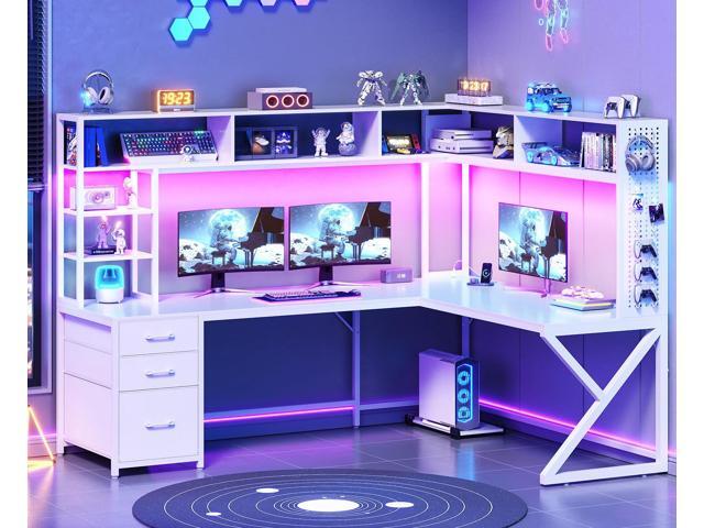 Click here for SEDETA Corner Computer Desk  Convertible 94.5 Gami... prices