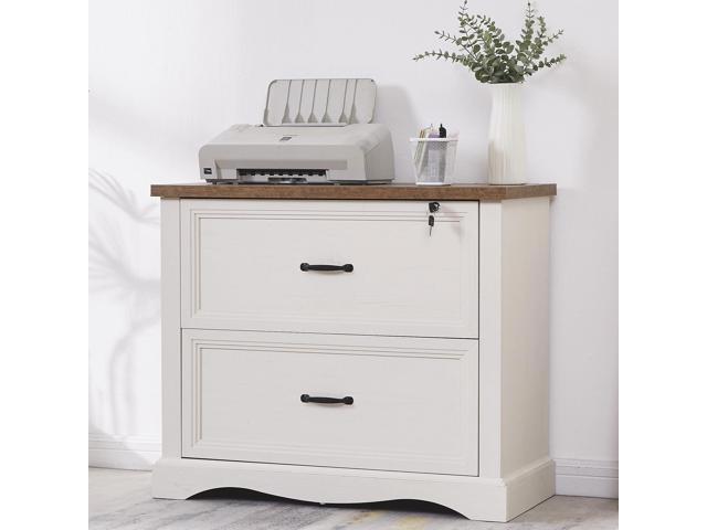 Click here for 34.6 Farmhouse File Cabinet Wood File Cabinet with... prices