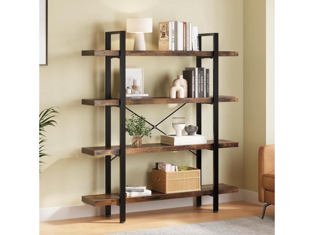 Click here for FURSUN Heavy Duty 4 Tier Bookcase  55-in Tall Indu... prices