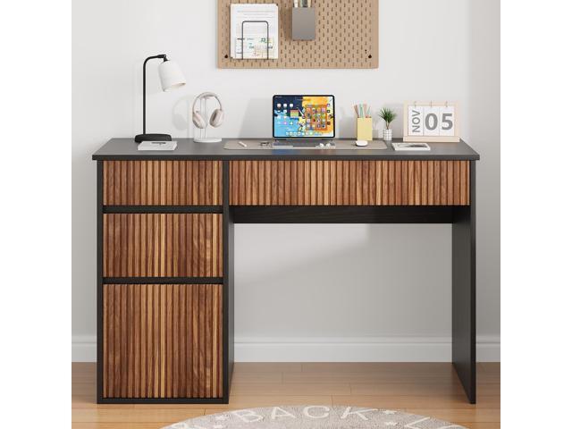 Click here for 4 EVER WINNER 48 Inch Small Desk with Drawers  Com... prices