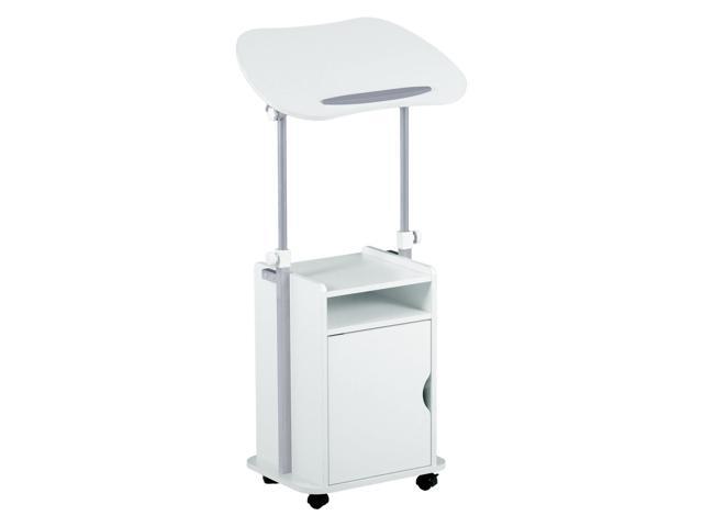 Click here for Techni Mobili Adjustable Laptop Cart with Storage... prices