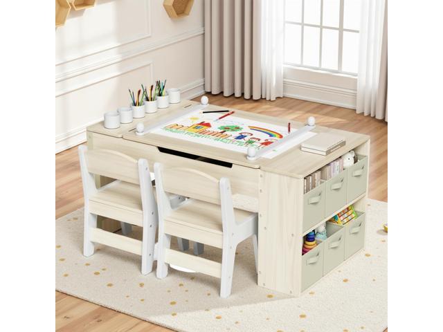 Click here for MAMIZO 3 in 1 Kids Art Table and Chair Set  Versat... prices