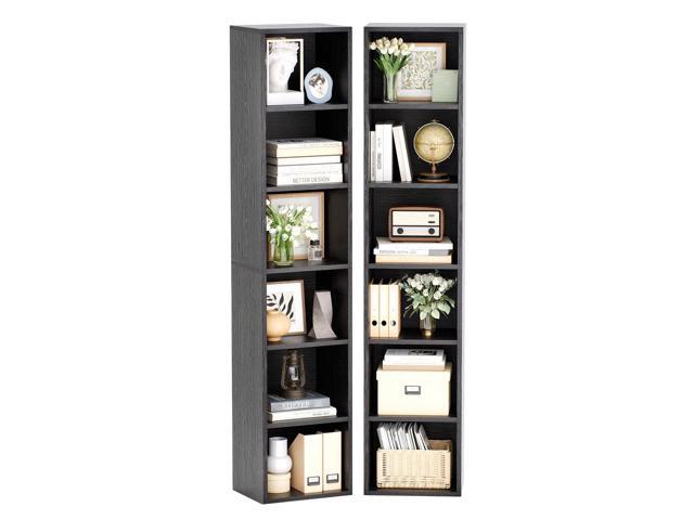 Click here for Tall Narrow Bookcase and Bookshelf  6-Tier Bookcas... prices