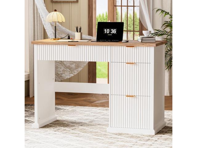 Click here for 47 Farmhouse Executive Desk  Home Office Desk with... prices