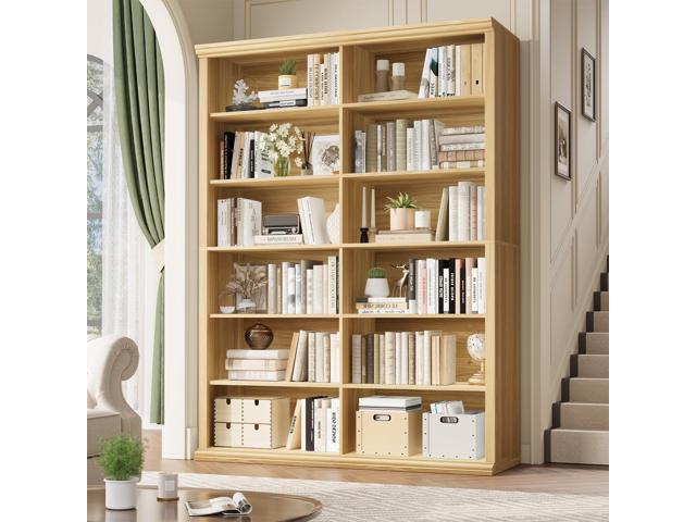 Click here for Rresyet 71.8 L *47.2W Wooden Bookcase and Bookshel... prices