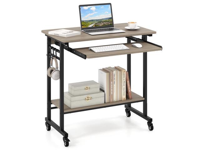 Click here for Giantex Rolling Computer Desk  Mobile Desk with Ke... prices