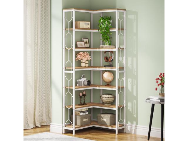 Click here for Tribesigns 7-Tier Corner Shelf  78.7 Tall Bookshel... prices