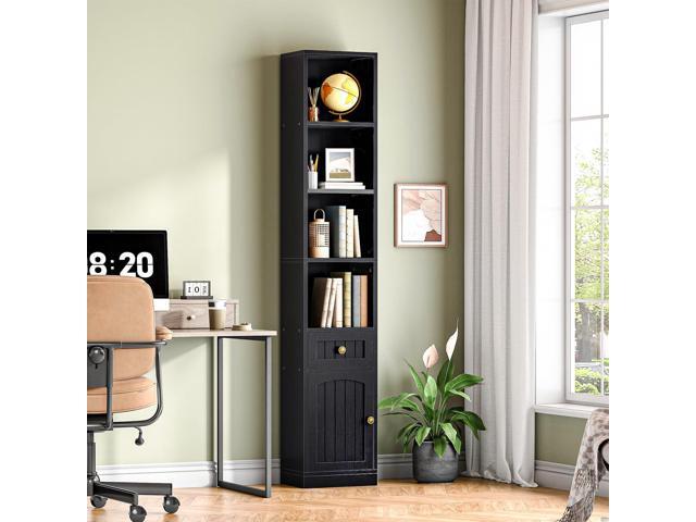 Click here for HOOBRO 70.9 Inch Tall Bookcase  Tall Narrow Booksh... prices