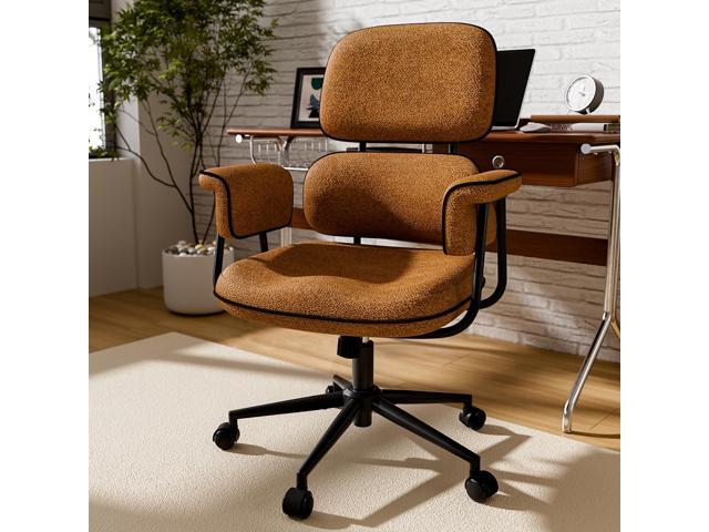 Click here for Fabric Office Chair with Granular Linen  Mid Back... prices