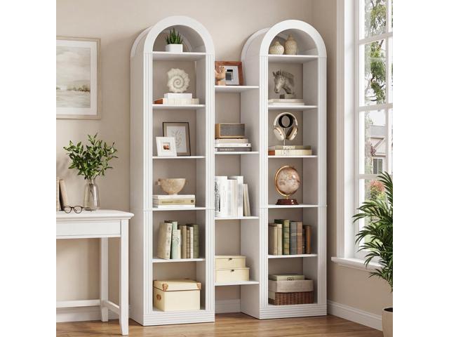 Click here for Arched Bookcase  6-Tier Arched Bookshelf  74.8 Tal... prices