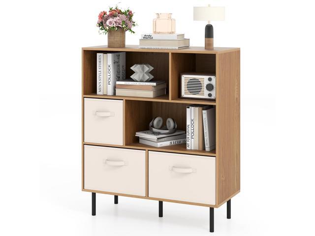 Click here for LOKO 6-Cube Bookcase  3-Tier Wooden Storage Cabine... prices