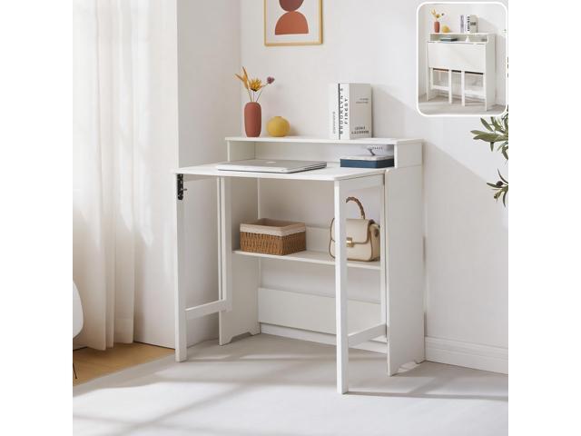 Click here for Fold Out Desk with Power Outlets  Small Foldable T... prices