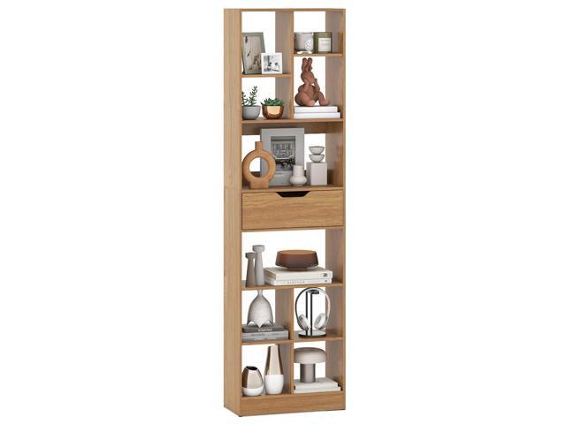 Click here for Giantex Bookcase with Drawer  71 Tall Freestanding... prices