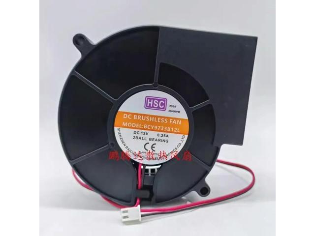 Click here for Cooler Fan BCY9733B12L 12V 0.25A 2-wire Turbo Blow... prices