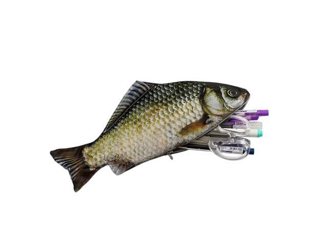 Click here for Pen Bag Crucian Carp Shape Pencial Case Cute Sea F... prices