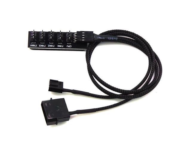 Click here for Cooling Fan Cable Splitter 5 in 1 HUB Pwm2510 Nylo... prices