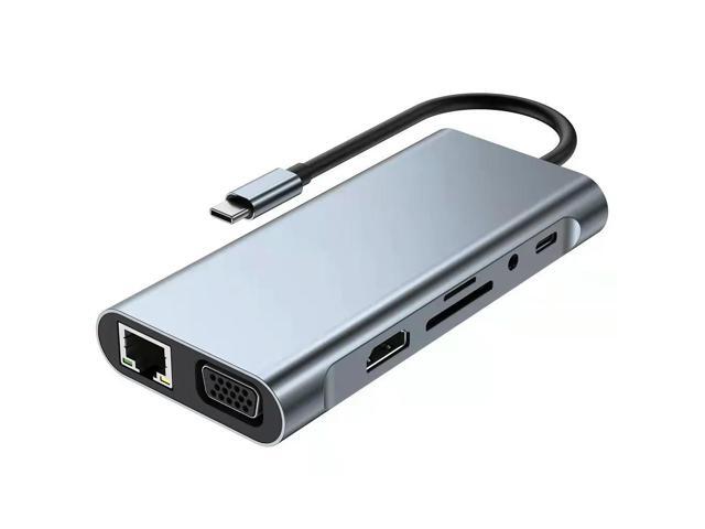 Click here for USB C Hub with HDMI 4K VGA RJ45 3.5mm Audio Dock S... prices