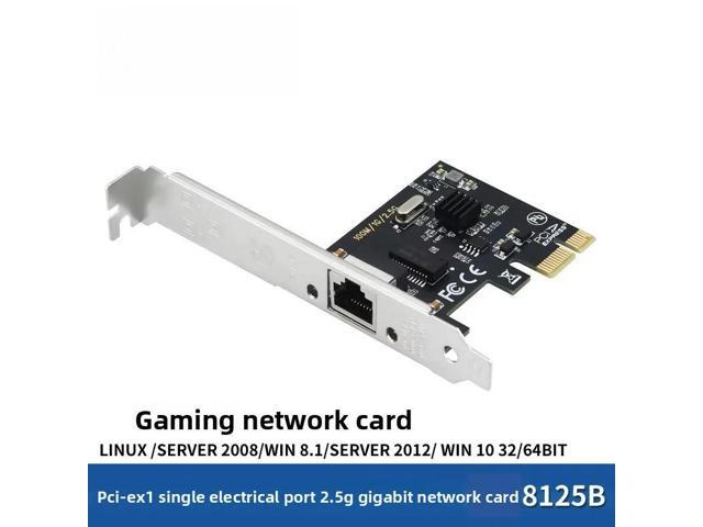 Click here for PCI-E 1X RTL8125 2.5G Ethernet Network Card RJ45 prices