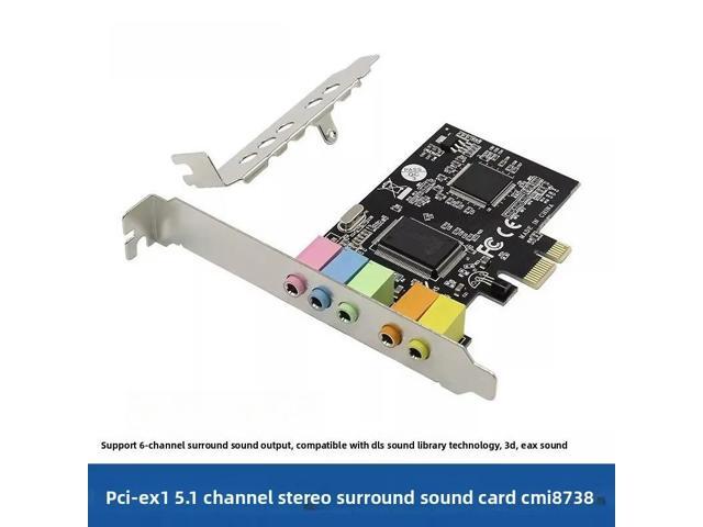 Click here for PCI-E 5.1CH Audio Card CMI8738 6-Channel with Low... prices