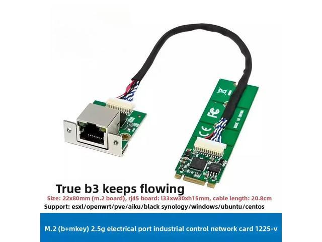 Click here for M.2 B+M Key to 2.5G Ethernet LAN Card I225V B3 for... prices