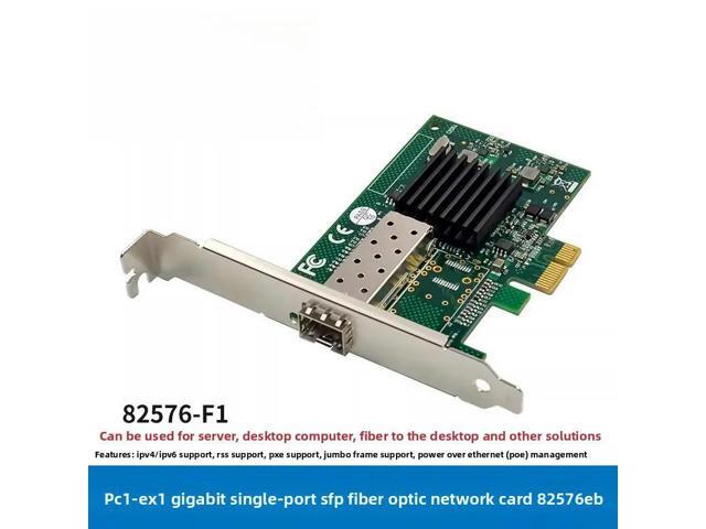 Click here for PCIe x1 1Port SFP 1G Fiber NIC 82576EB E1G42EF For... prices
