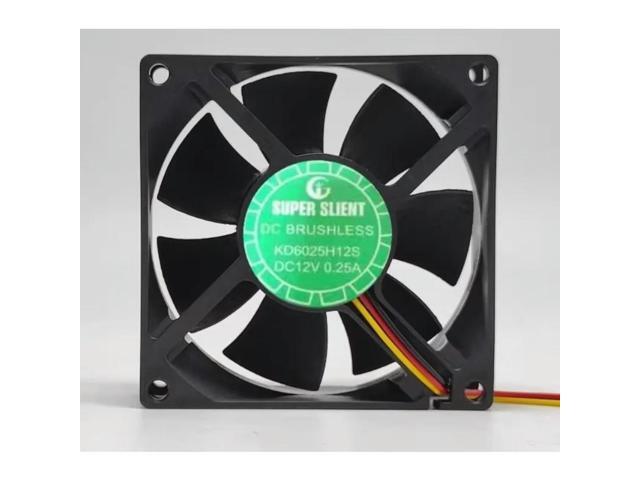 Click here for Cooling Fan 12V 0.25A KD6025H12S 3-wire UPS uninte... prices
