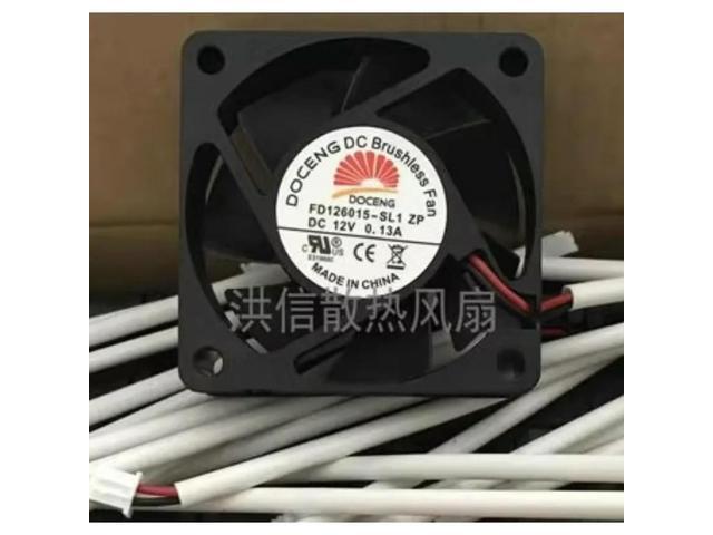 Click here for Cooler Fan for DOCENG FD126015-SL1 ZP 12V 0.13A Co... prices