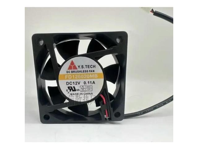 Click here for CPU Fan for Y. S.TECH 6020 FD126020MB 12V 0.11A 6C... prices