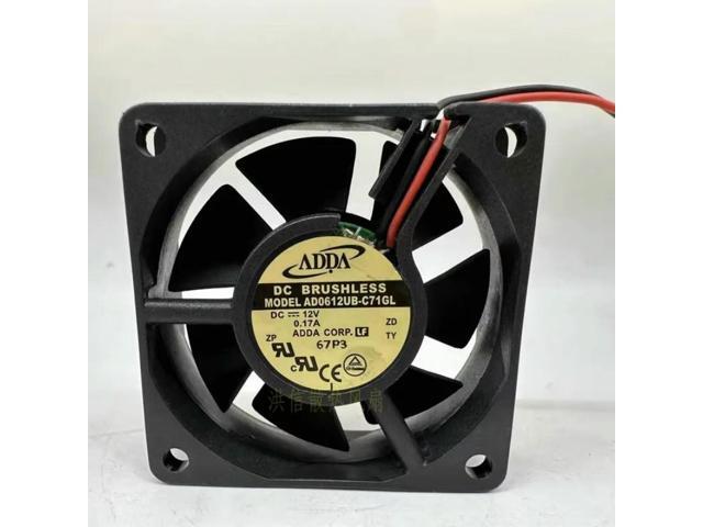 Click here for CPU Fan for ADDA 6020 AD0612UB-C71GL DC12V 0.17A A... prices