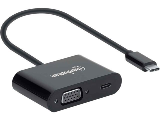 Click here for Manhattan USB-C to VGA Converter with Power Delive... prices