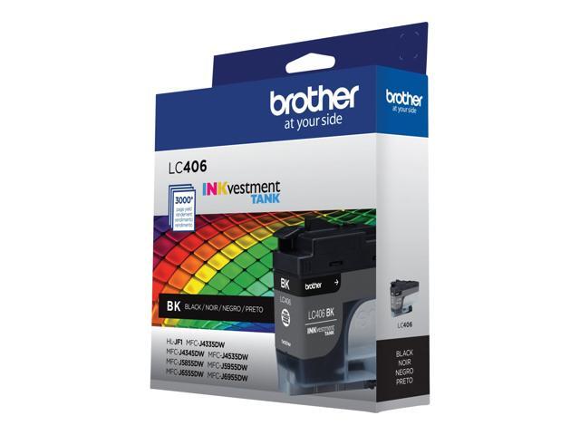 Click here for Brother LC406BKS INKvestment Ink 3000 Page-Yield B... prices