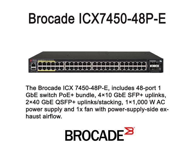 Click here for Brocade ICX7450-48P-E Switch prices