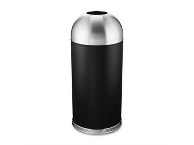 Click here for Genuine Joe Trash Receptacle Domed Top 15 Gal. Bla... prices