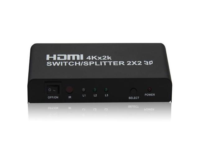 Click here for 4Xem 4 Port HDMI Splitter Supports3D 4K/2K - 4XHDM... prices