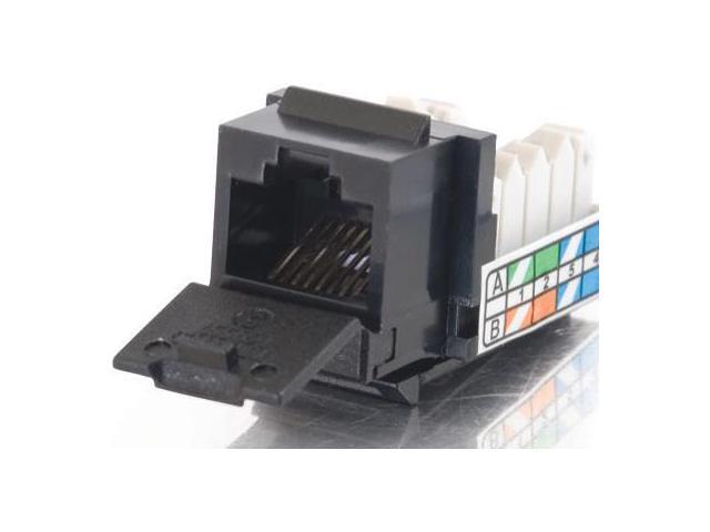 Click here for C2G 90° Cat5E RJ45 UTP Keystone Jack prices